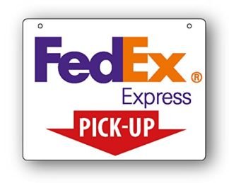 USPS FEDEX UPS pick-up signs – QcpSigns